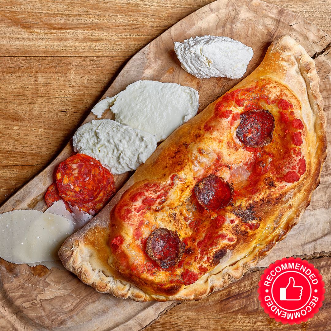 Calzone - Mozzarella e Salame Piccante - Via Emilia